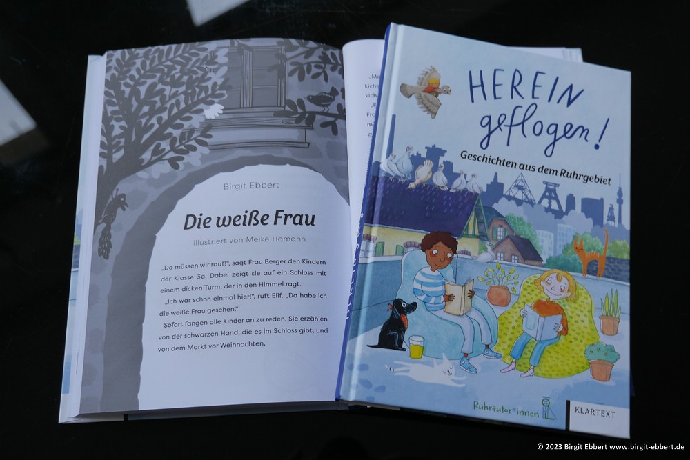 "Die weiße Frau" in der Anthologie "Hereingeflogen!" - Autorin Dr ...